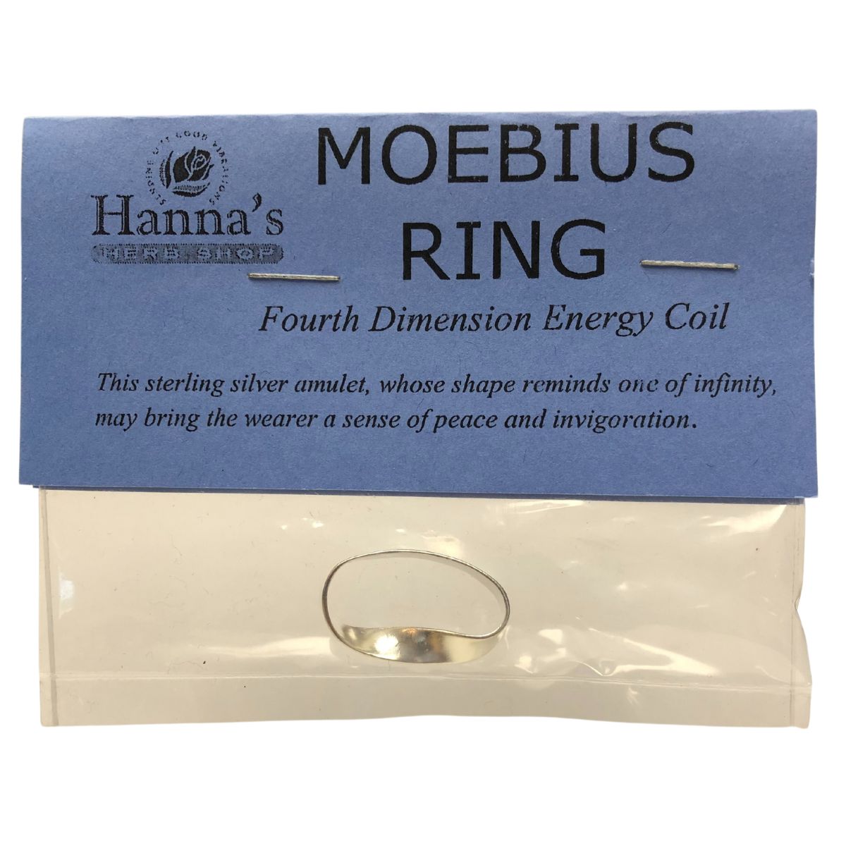 Fourth Dimension Energy Coil (Moebius Ring) – Hanna's Herb Shop