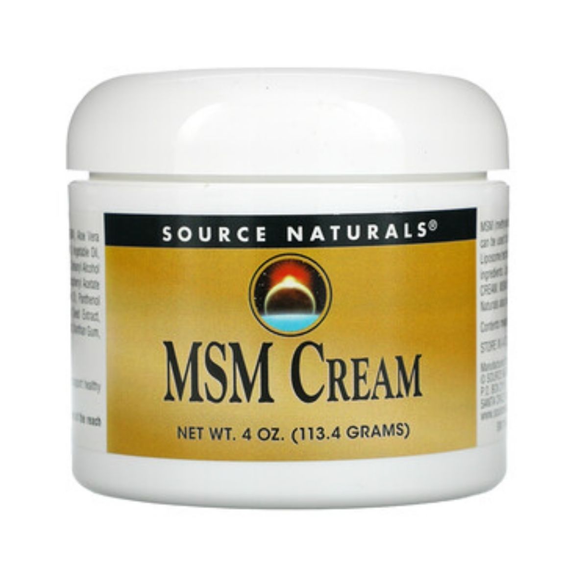 MSM Cream – Hanna's Herb Shop